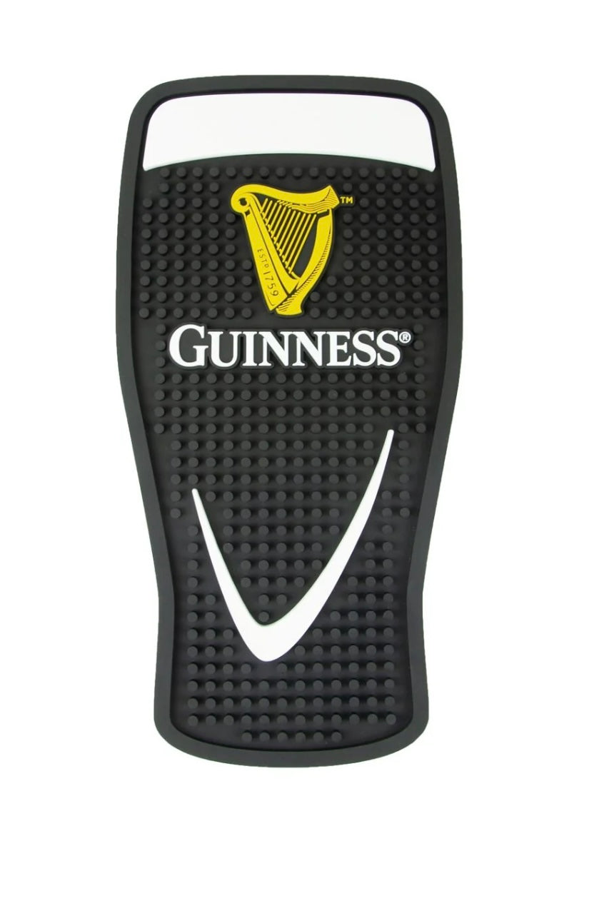 Guinness Pint Shaped Bar Mat – Casey's Irish Imports, Inc.